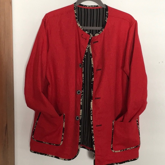 koos | Jackets & Coats | Koos Reversible Jacket | Poshmark